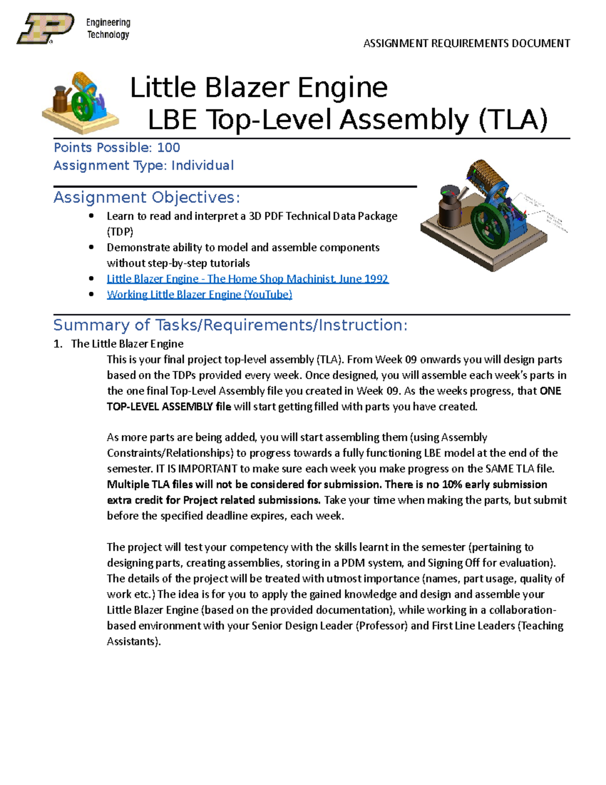 R LBE 06 TLA Assembly-v2 - Little Blazer Engine LBE Top-Level Assembly ...