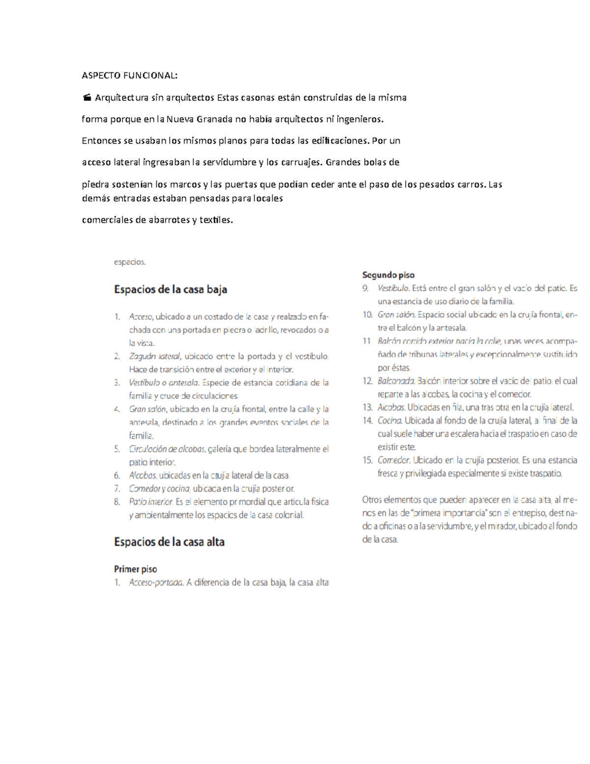 Aspecto Funcional - forma y espacio - ASPECTO FUNCIONAL: Arquitectura sin arquitectos Estas ...