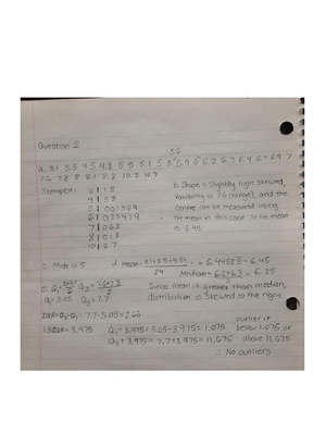 Data Science Cheat Sheet - Chapter 1 Chapter 3 Chapter 4 Chapter 5 ...