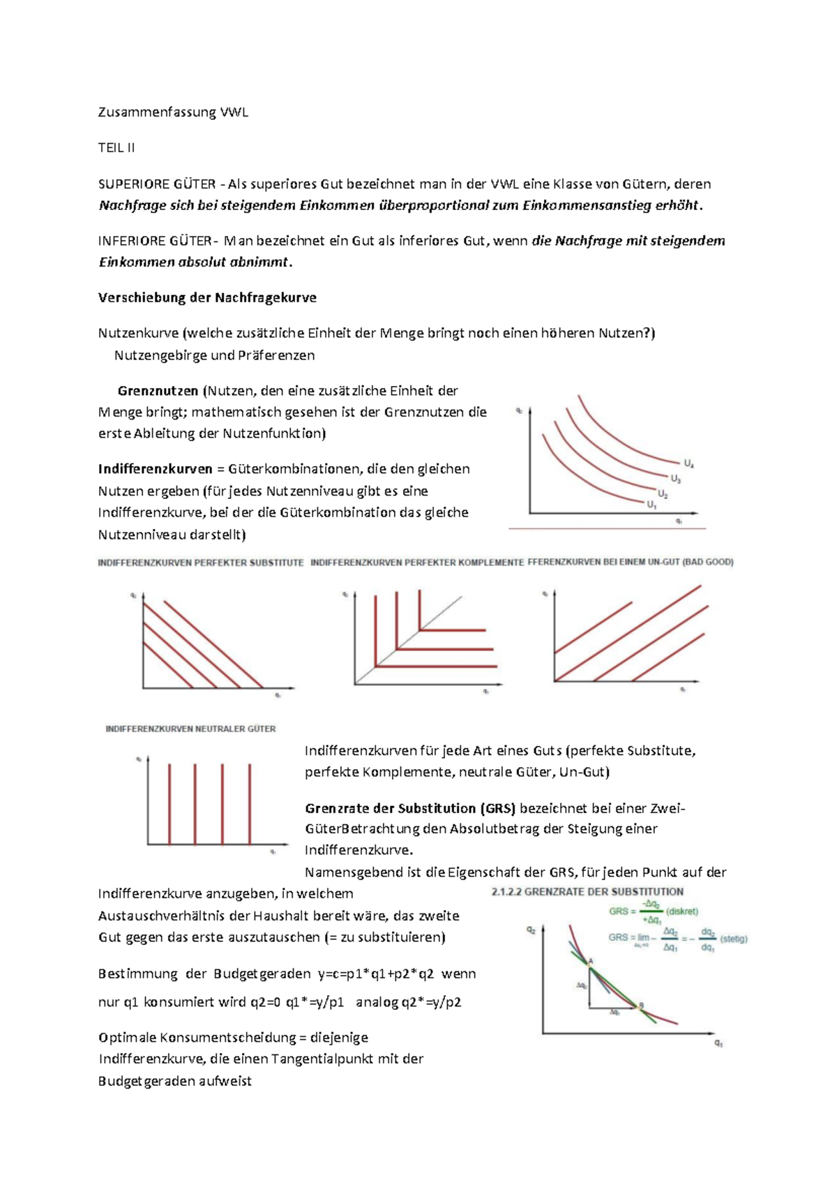 VWL Zusammenfassung Teil II - Warning: TT: undefined function: 32 Warning: TT: undefined ...
