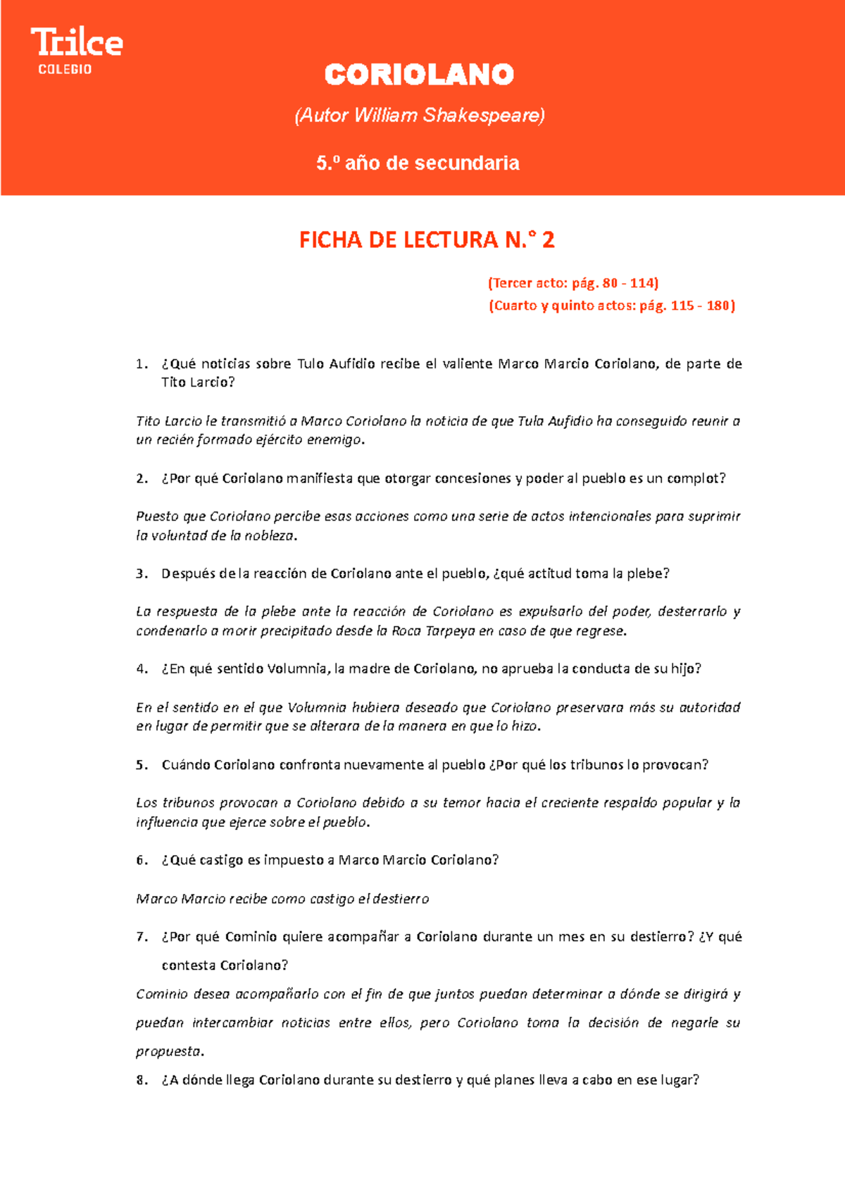 5to Sec-Libro Virtual-Ficha 2-IIB - FICHA DE LECTURA N.° 2 (Tercer acto ...