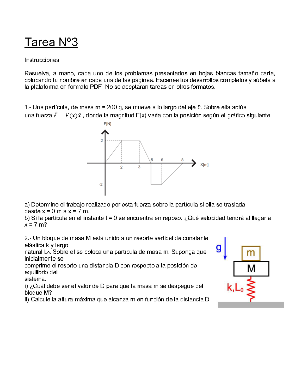 CFSA3220 s10 Tarea 03 202425 - Tarea Nº 3 Instrucciones Resuelva, a ...