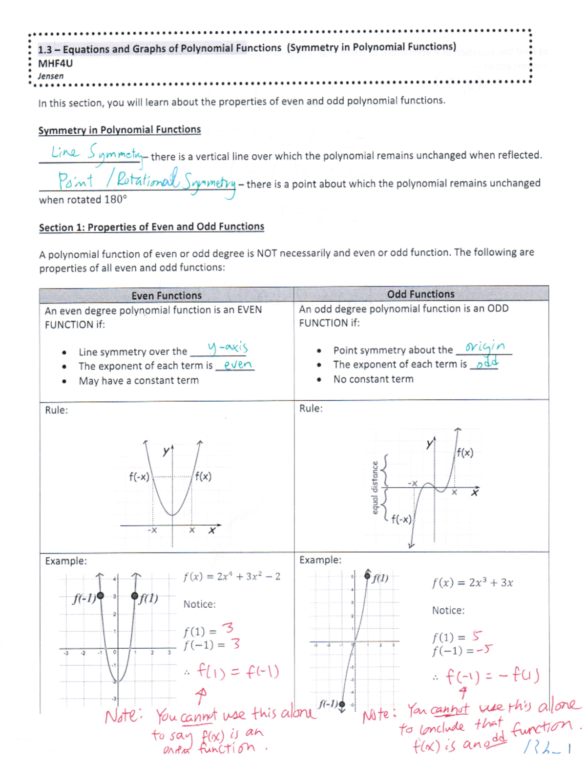 13bnotes - In-class notes as of the academic year 2023-2024. - 1 ...