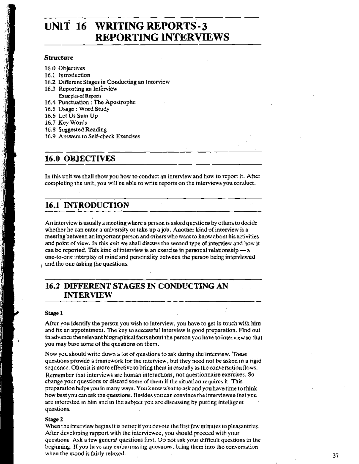 Foundation course in English FEG -02, Block - 3, Unit -4, writing ...