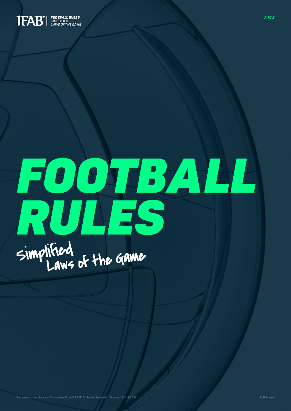 IFAB-Football-Rules-By-A-Z 2024 - FOOTBALL RULES FOOTBALL RULES ...