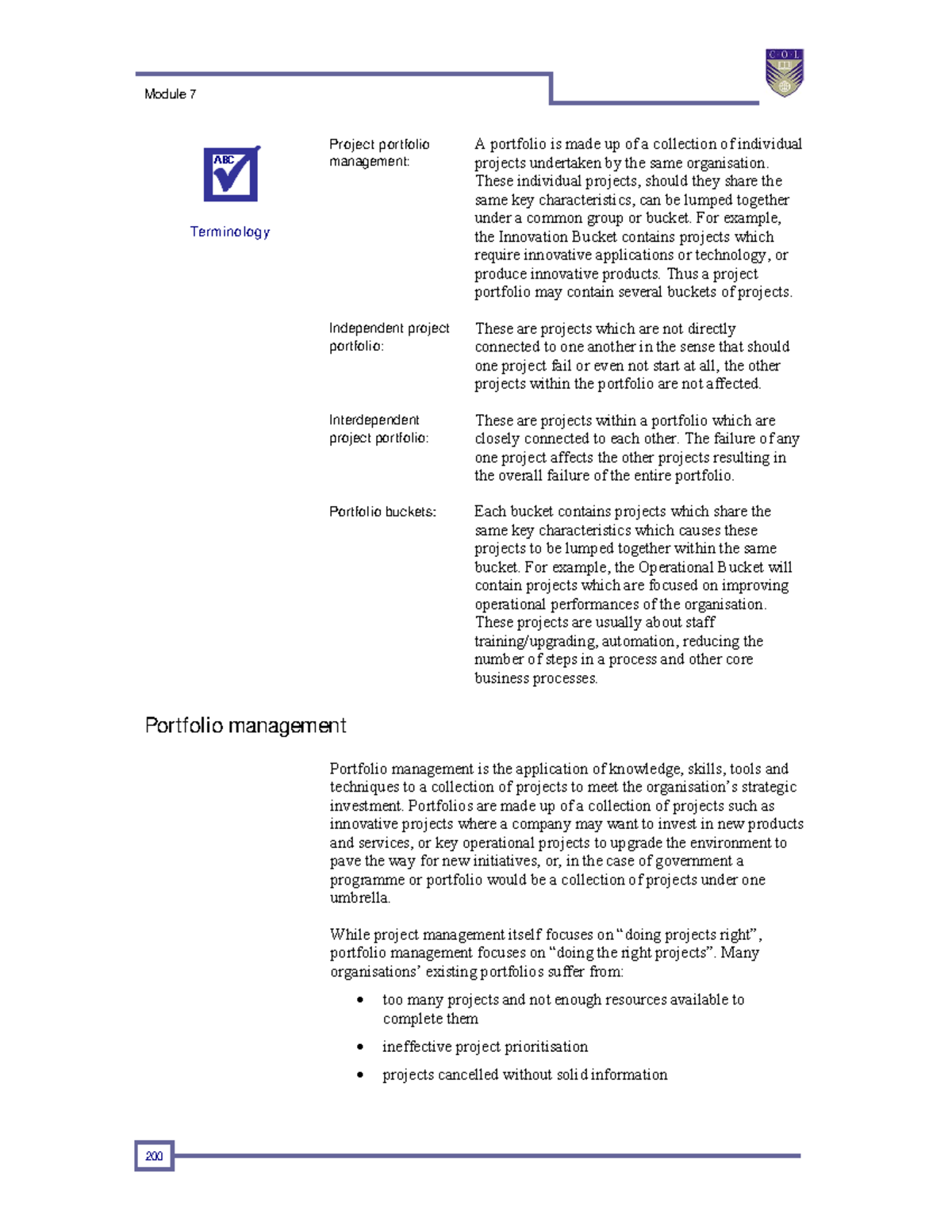 Moduel-7 Portfolio-Management removed - Module 7 Terminology Project ...