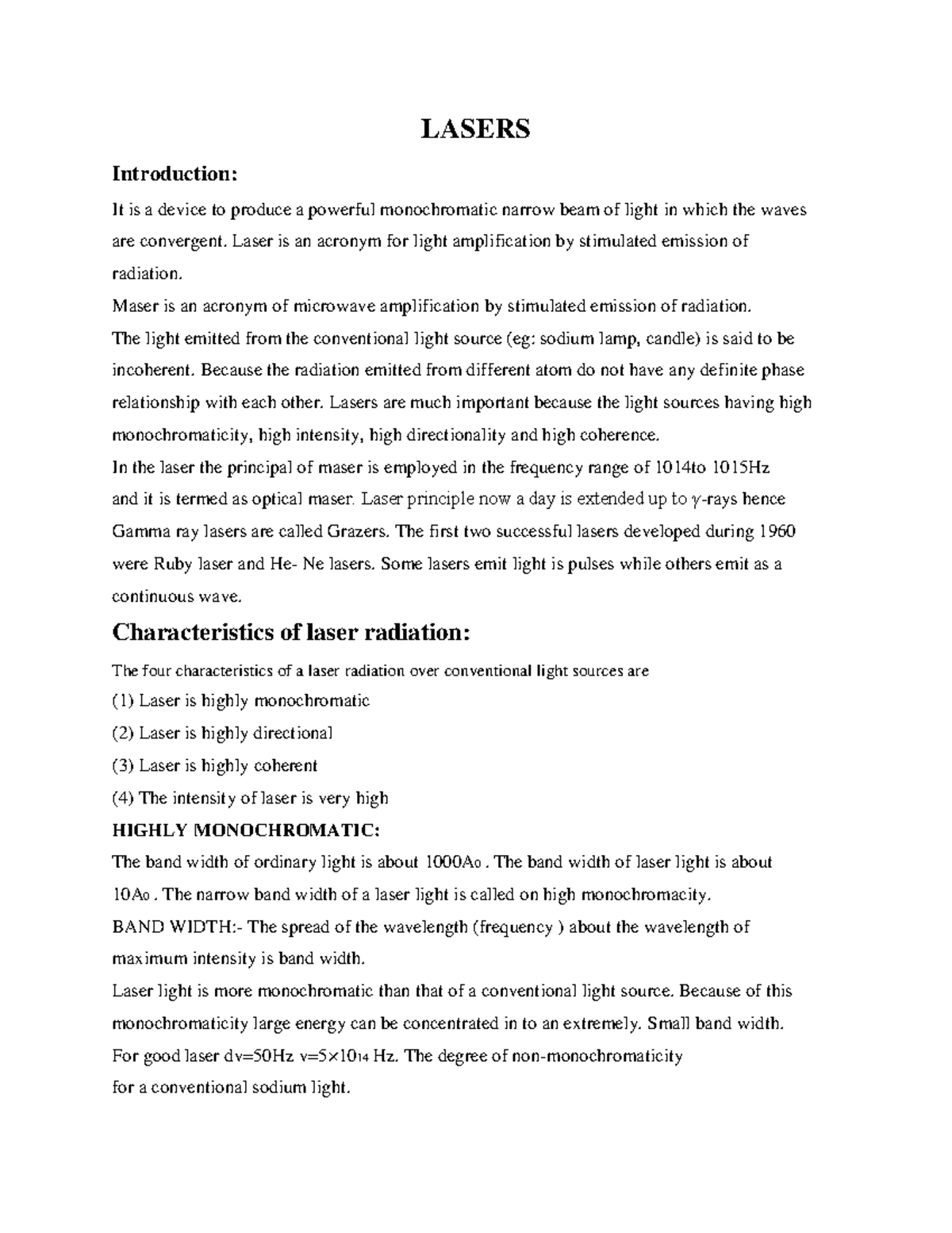 AP Module 4 lasers efe8d222bcabf 5221c1c7b236839 f1a1 - LASERS ...