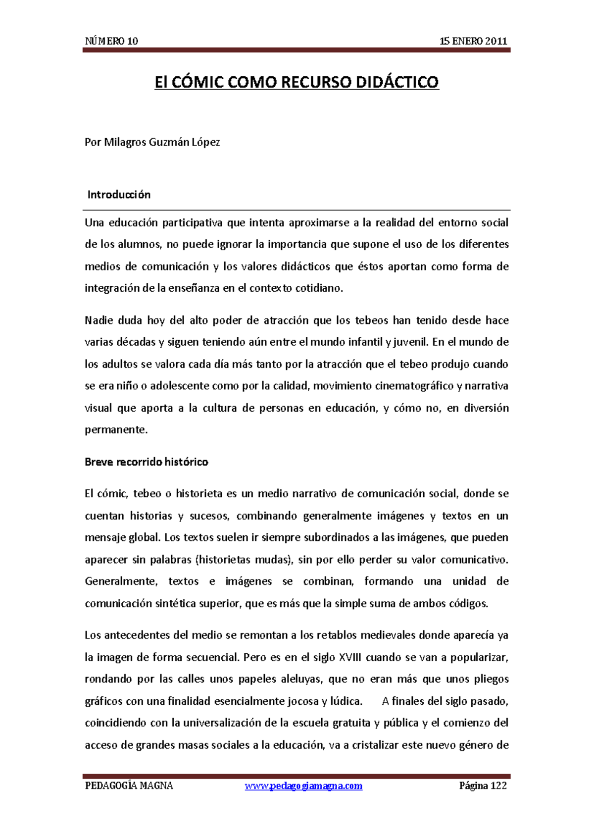 El Comic como recurso didactico - El CÓMIC COMO RECURSO DIDÁCTICO Por ...