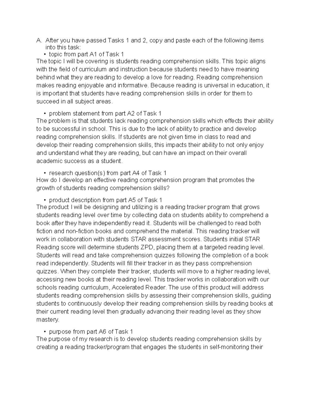 D180 Task 3- revision - A. After you have passed Tasks 1 and 2, copy ...