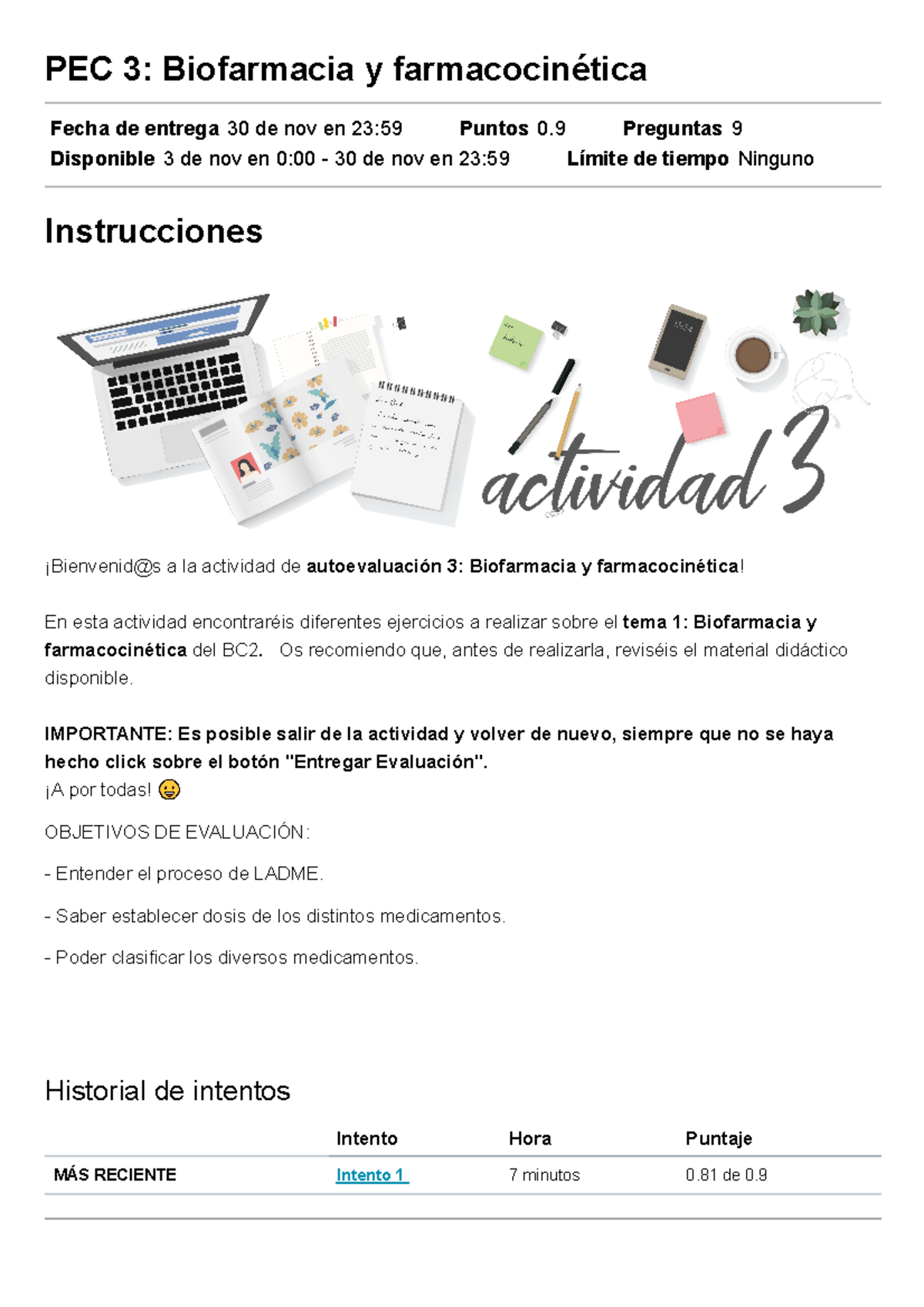 PEC 3 Biofarmacia y farmacocinética Dispensación de productos ...