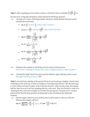 [Solved] Task 1 Interpret the following graph in detail i Identify the - College Algebra and ...