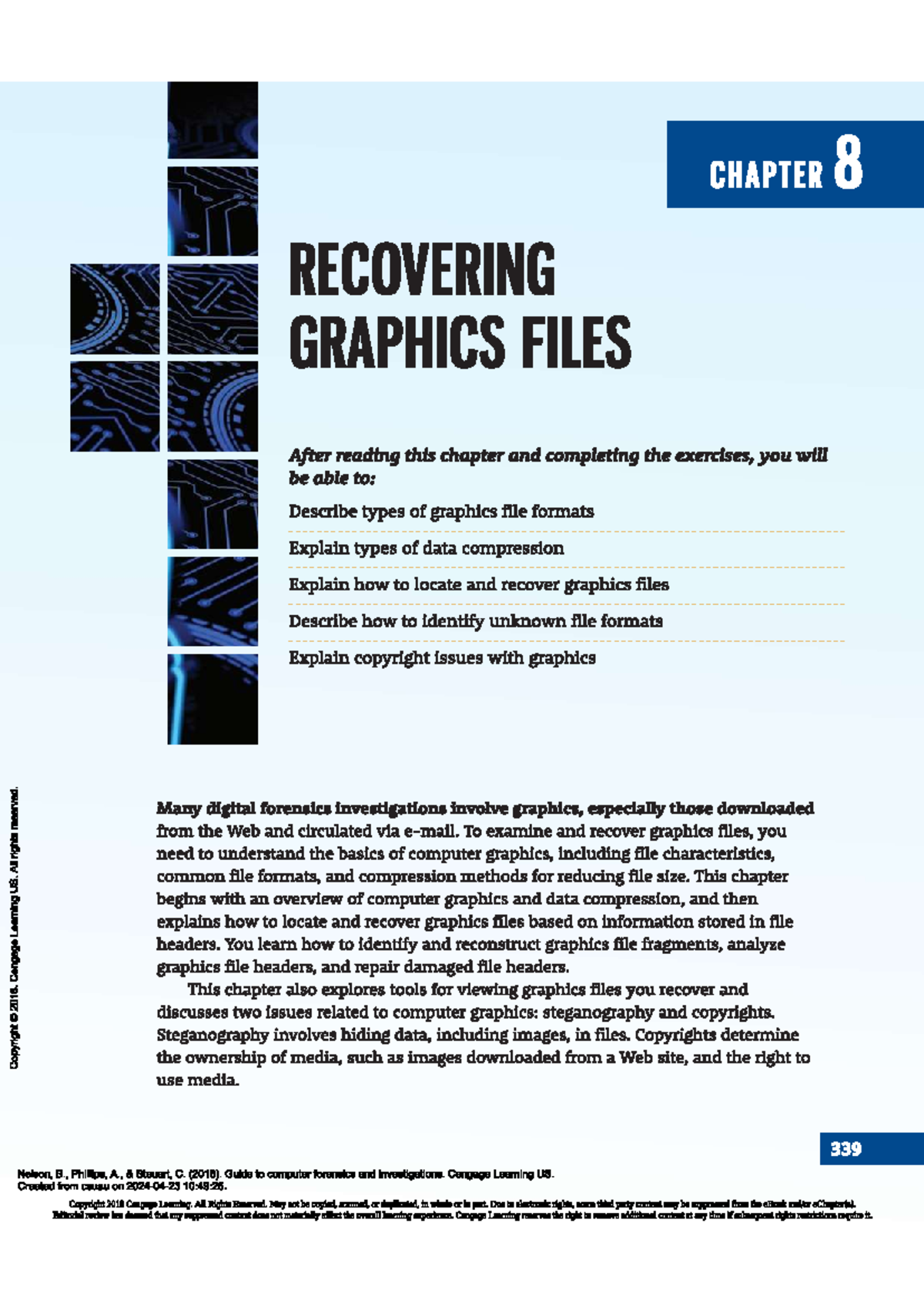 Chapter 8 - Reading Material - ITC597 - Studocu
