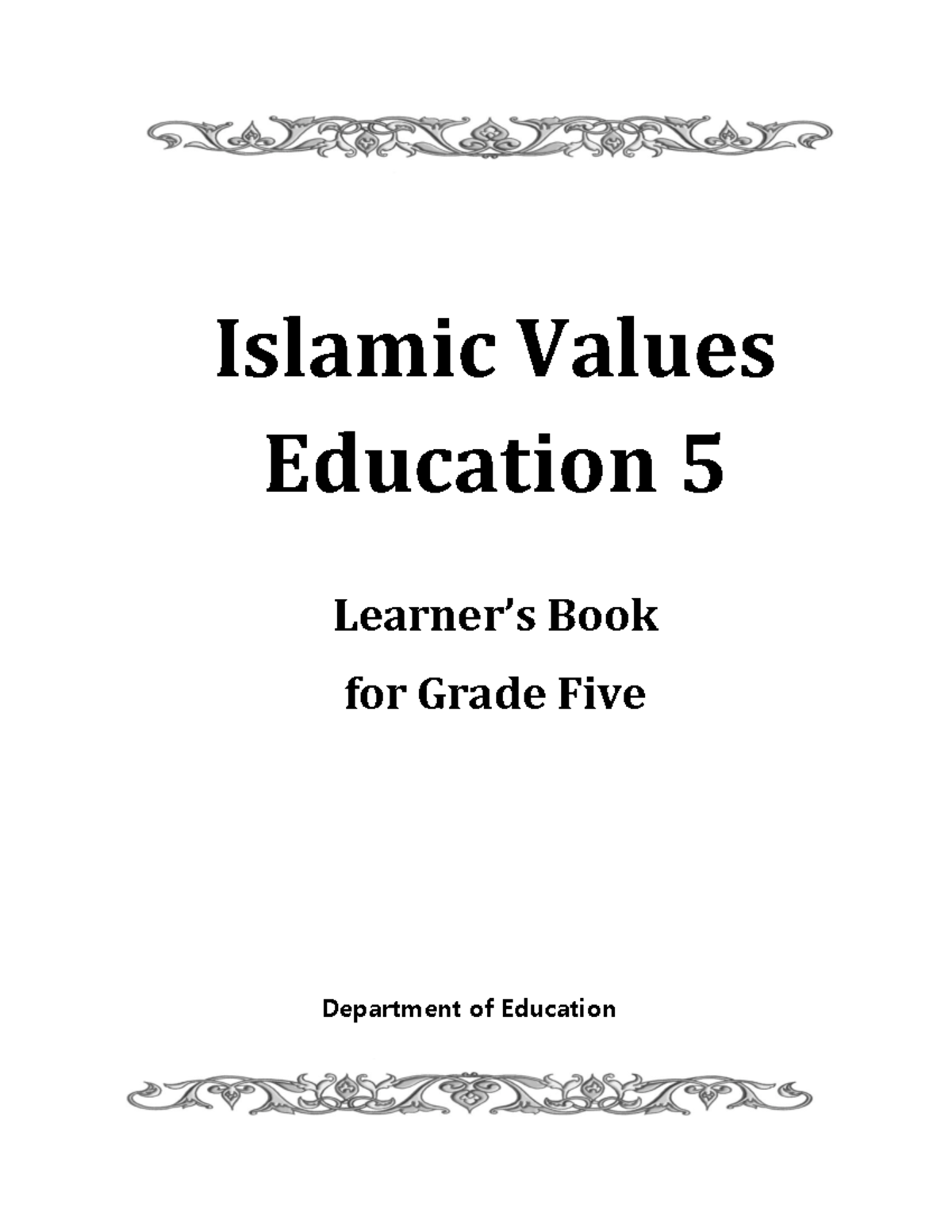 3 - Having fun - Islamic Values Education 5 Learner’s Book for Grade ...