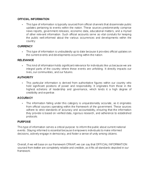 Chapter 1 - Introduction TO Computer - IT APPLICATION TOOLS IN BUSINESS CHAPTER 1 Introduction ...