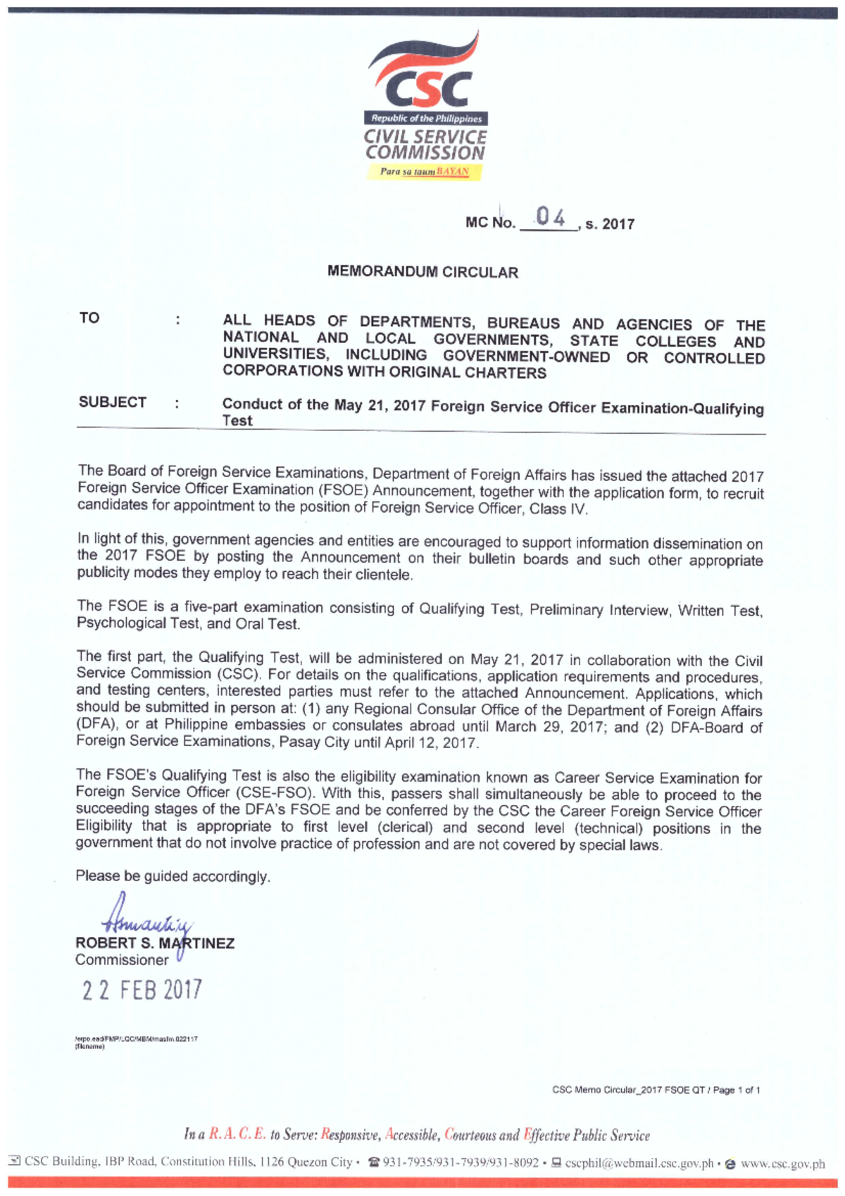 Foreign Service Qualifying Exam - Entrepreneurship - Studocu