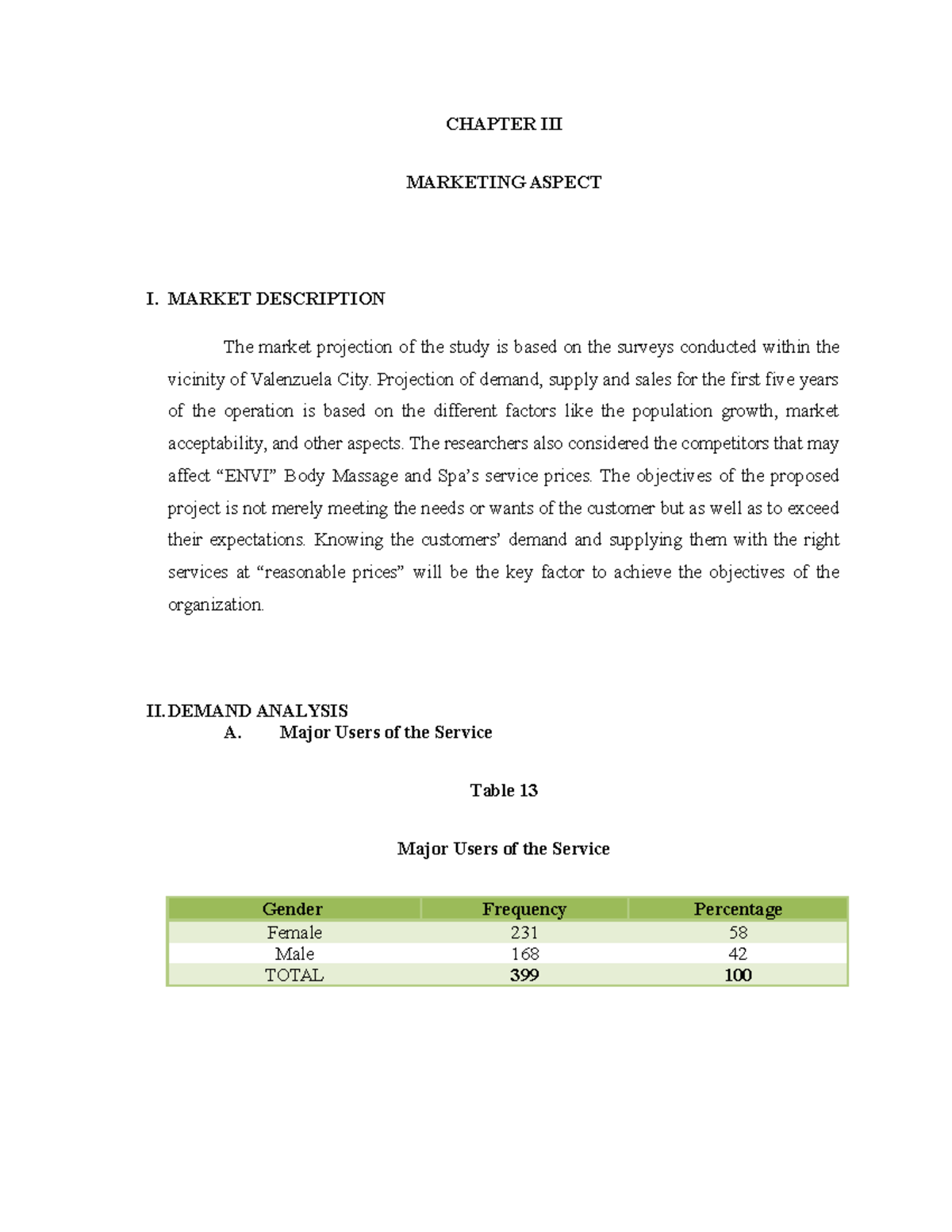 314441308 Chapter III Marketing Aspect g - CHAPTER III MARKETING ASPECT ...