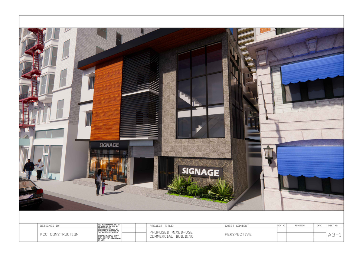 Perspective 4 Mixed-Use Commercial Bldgs - History of Architecture ...