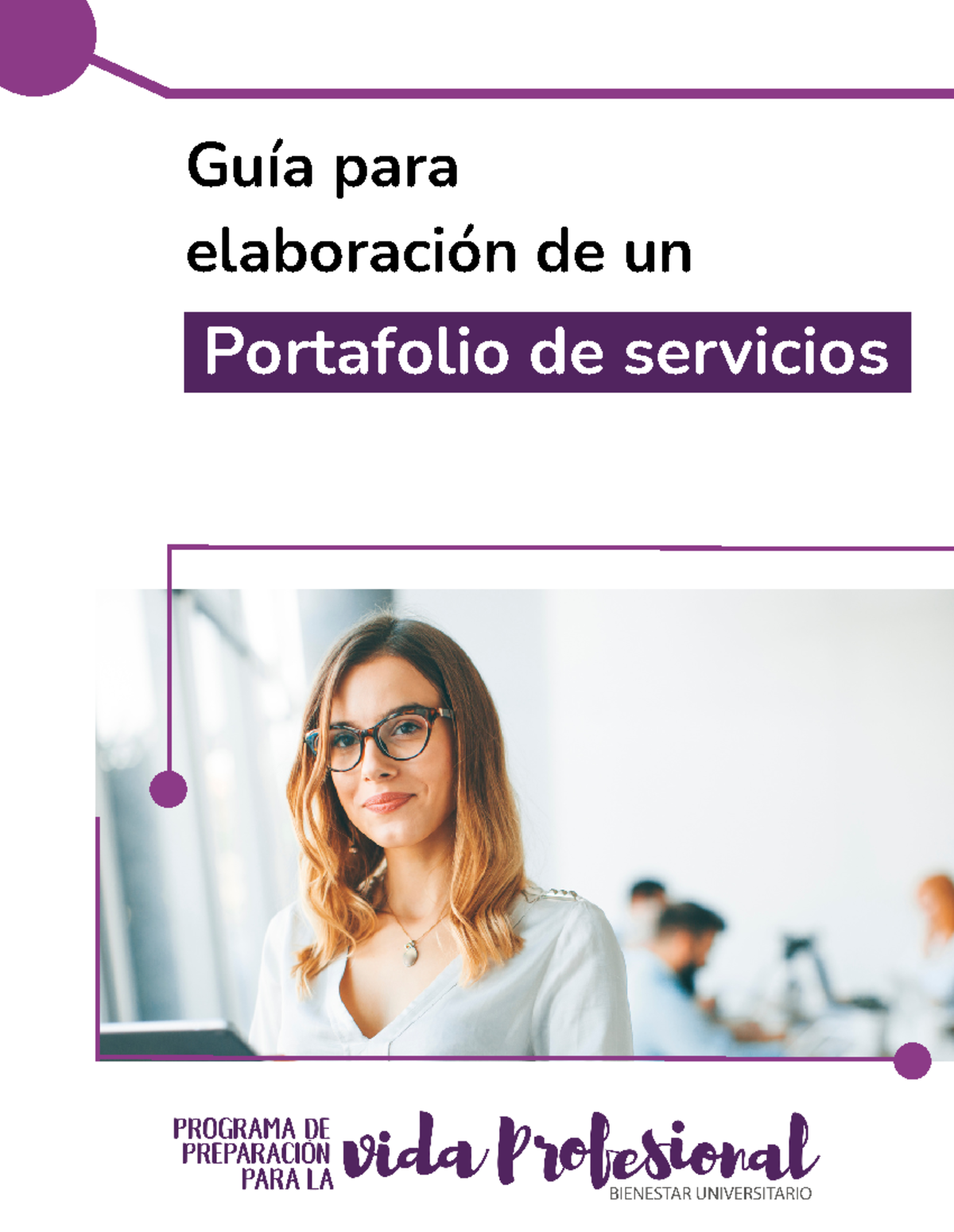 Guía para elaboración de un portafolio de servicios - Guía para ...