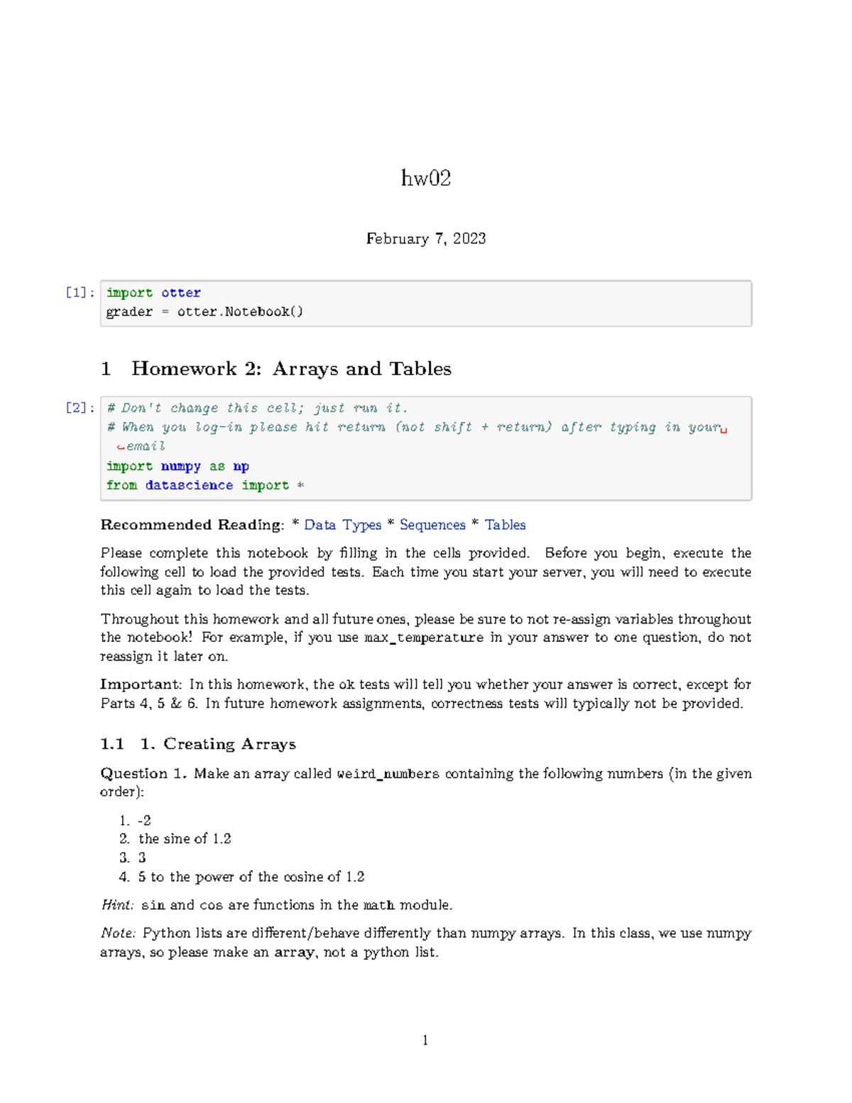 OLaksman hw02 - This is an assignment numbered in the title - hw February 7, 2023 [1]: import ...