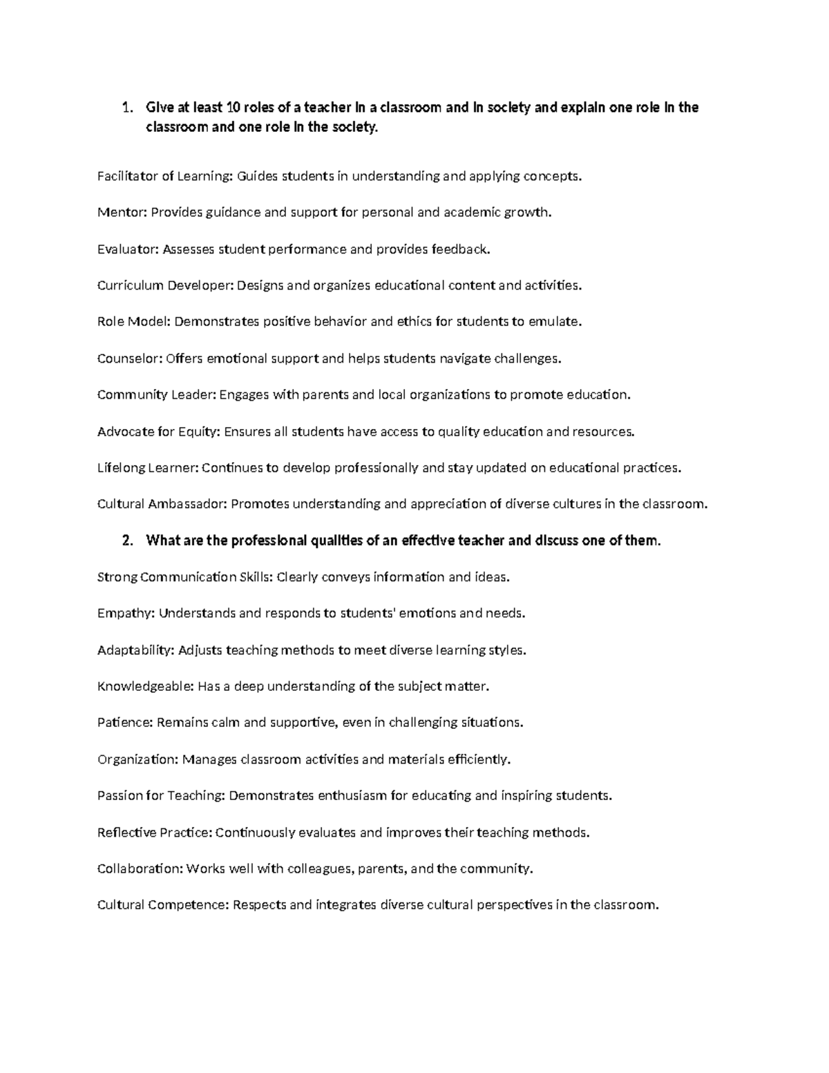 EDUC 2 Midterm - NA fihsdgfkjsdhfkjsdhfkjsdhfjhdsf - Give at least 10 ...