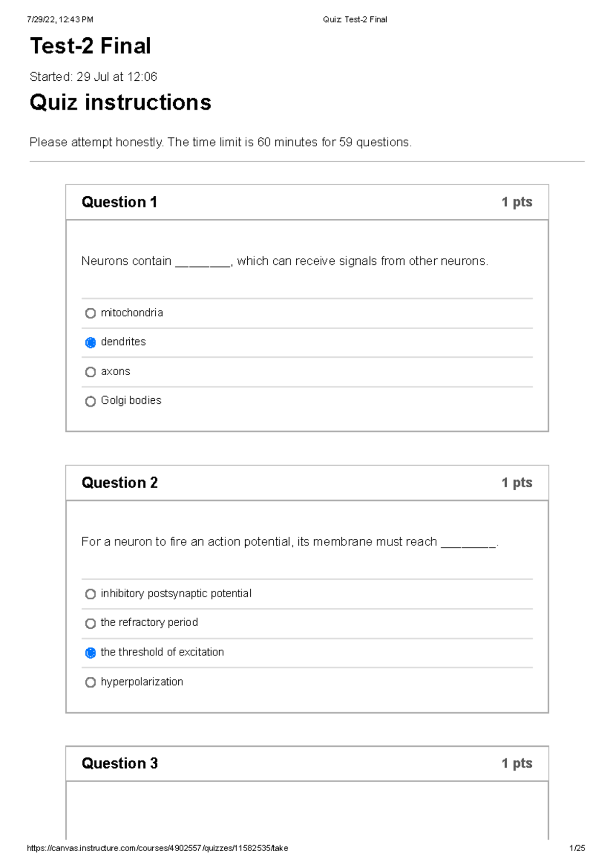 Quiz Test-2 Final - dfg - Test-2 Final Started: 29 Jul at 12: Quiz ...