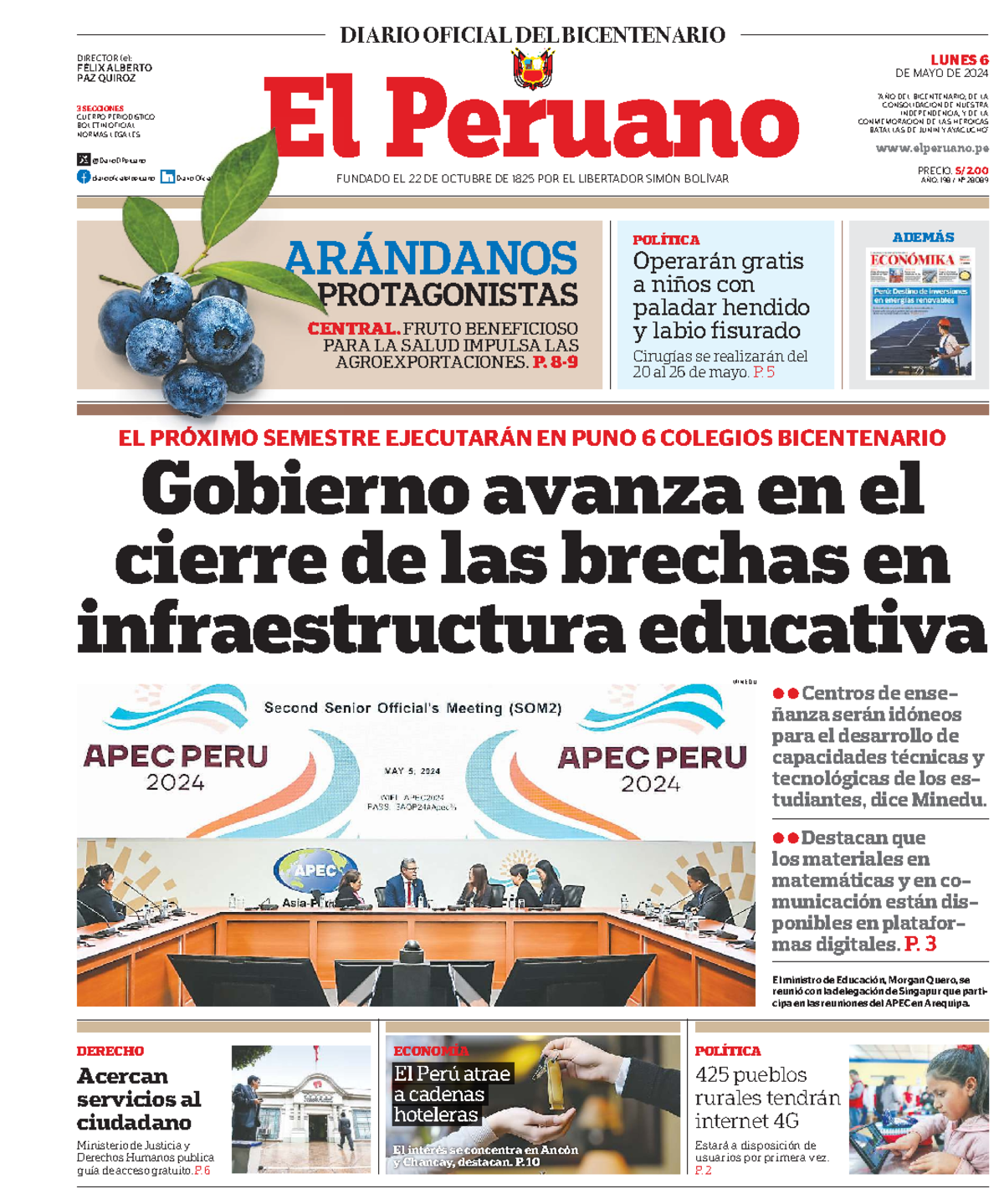 20240506 - Periodicos - El Peruano DIARIO OFICIAL DEL BICENTENARIO ...