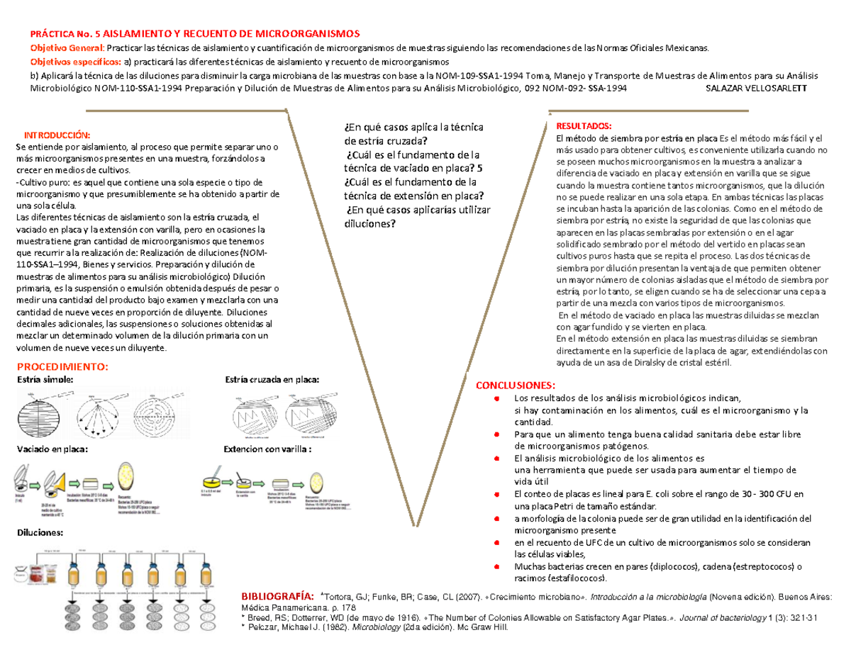 PRACTICA 5 MICROBIOLOGIA - Warning: TT: undefined function: 32 Warning: TT: undefined function ...