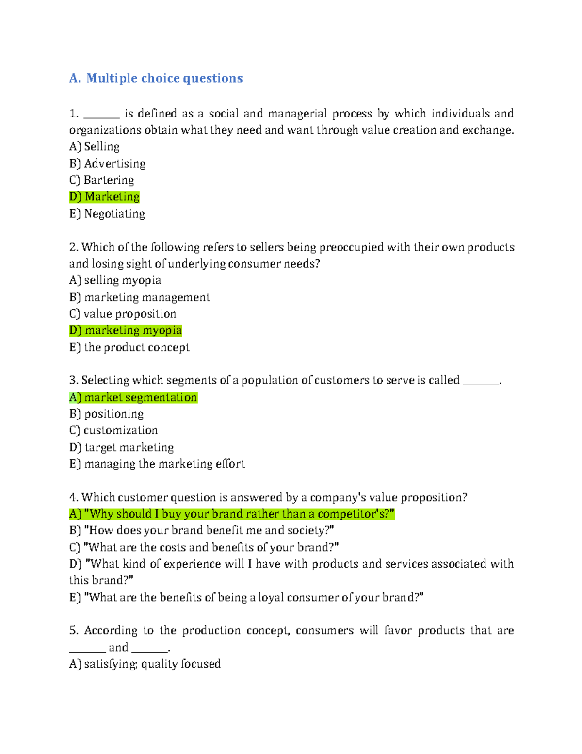Practice-test - Practice test with answers (not 100%) - A. Multiple ...