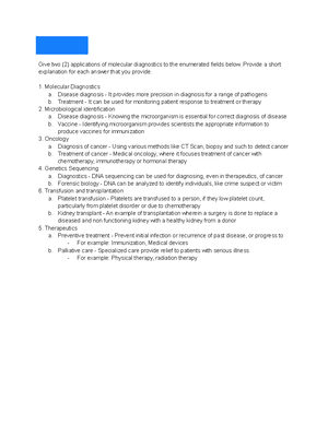 Notes Module 3 UNIT 1 - Central Dogma - SCHOOL OF NURSING, ALLIED ...