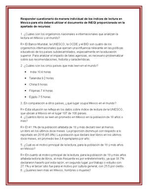 Tipos de lectura - Apuntes 2 - Tipos de lectura: Lectura involuntaria ...