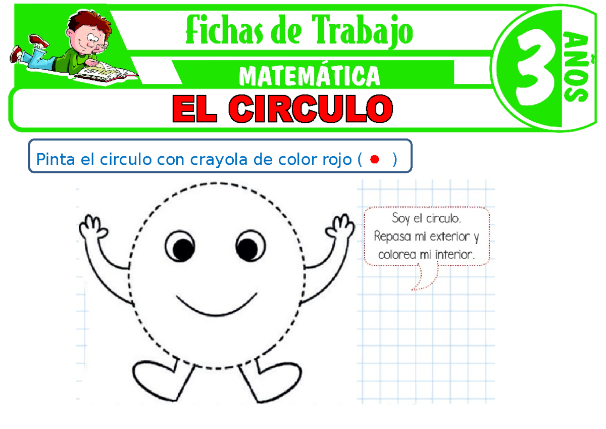 El circulo para Ninos de 3 anos - Modernización del Estado - Pinta el ...