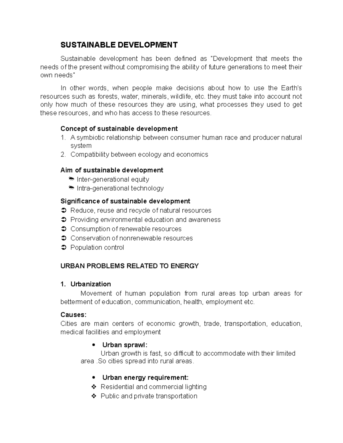Environmental Science and Engineering - SUSTAINABLE DEVELOPMENT ...