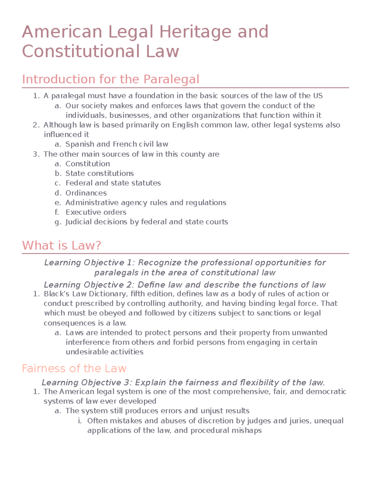 Chapter 5 - American Legal Heritage - American Legal Heritage and ...