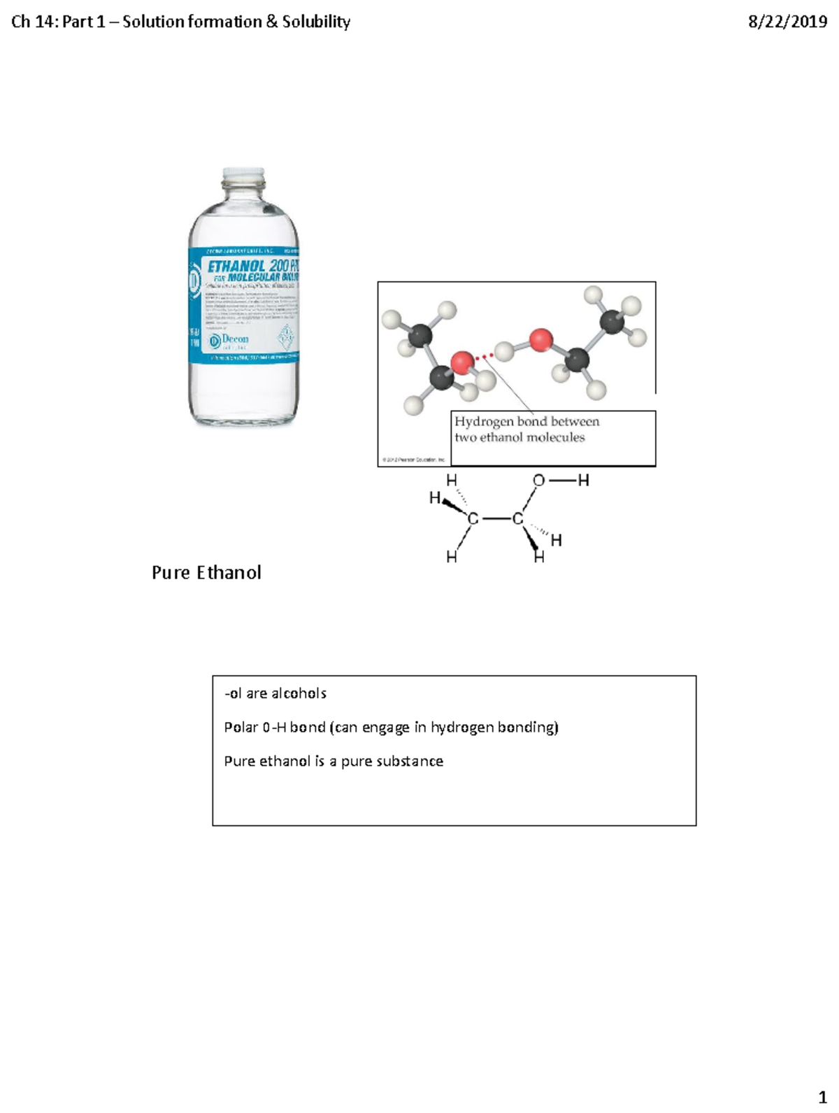 Gen Chem 2 Chapter 14 Notes - CHM 1046C - FGCU - Studocu