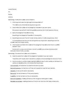 Summaries of the book The Elements of Moral Philosophy from James - The ...