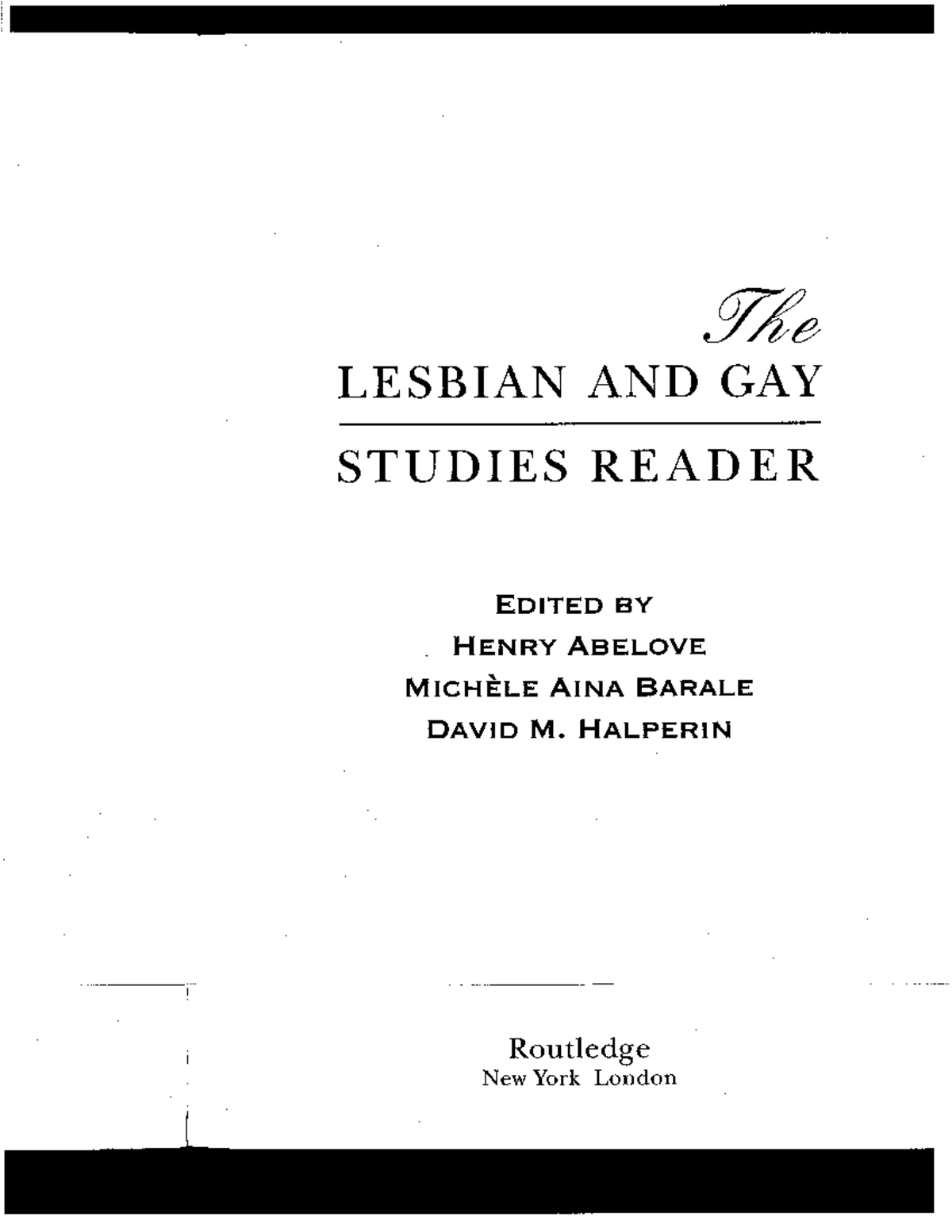 DEmilio Capitalism and Gay Identity - queer theory - Studocu