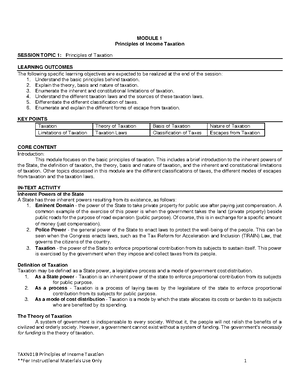 Module 2 Individual Behavior Processes - MODULE 2 Individual Behavior ...