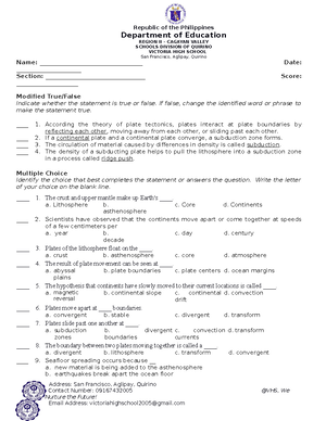 English 6 Module 1 final - English Quarter 4 – Module 1: Compose Clear ...