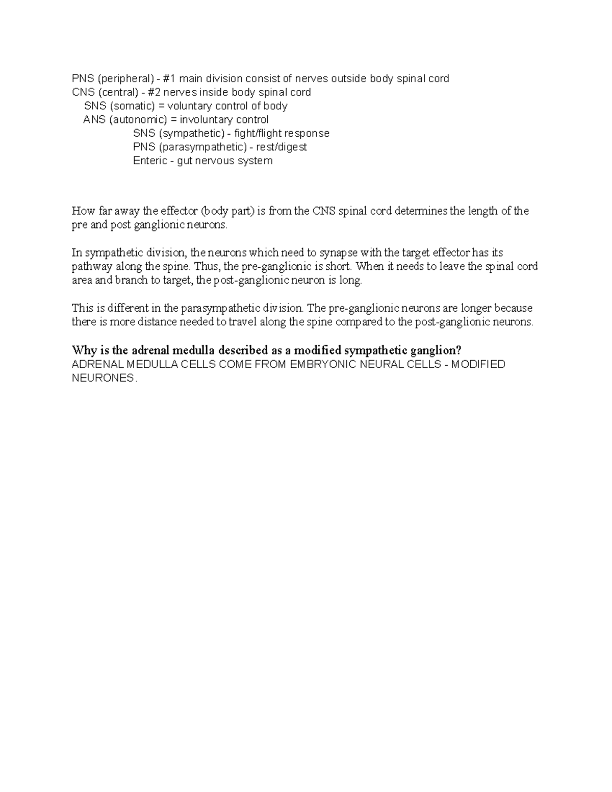 PNS - Random, self interpreted notes taken during tutorials - PNS ...