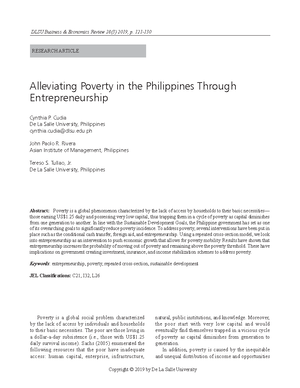 TFN Reviewer - local theories: Philippine settings ROZZANO LOCSIN born ...