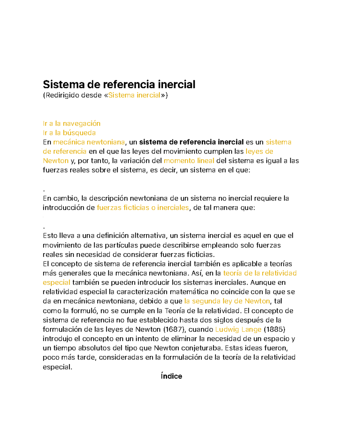 Sistema de referencia inercial - En cambio, la descripción newtoniana ...