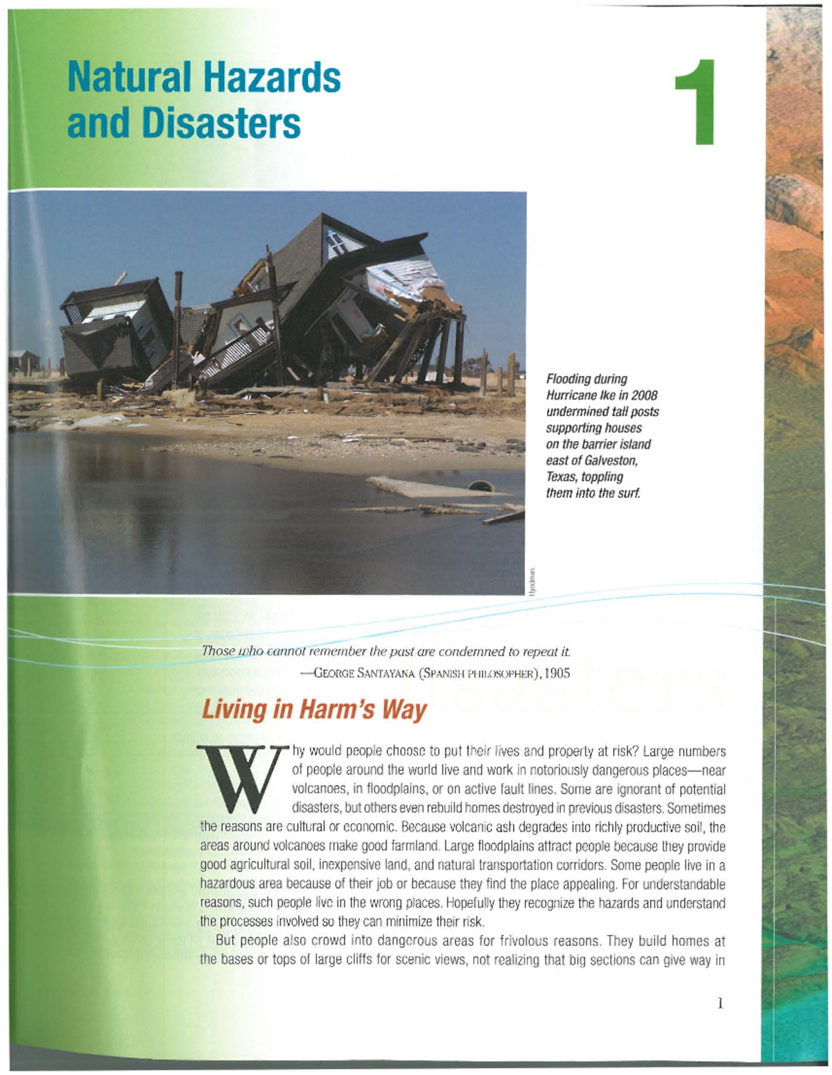 (Chp1 Natural Disasters Hyndman) for EAS - Natural Hazards and ...