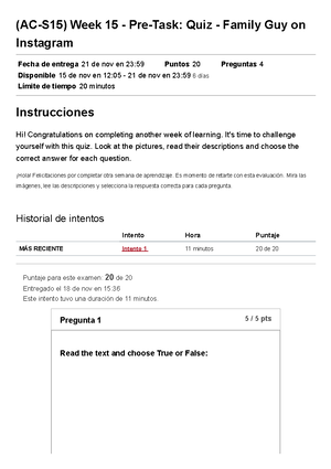 Week 01 - Task Assignment - My daily routine - Week 01 - Task ...