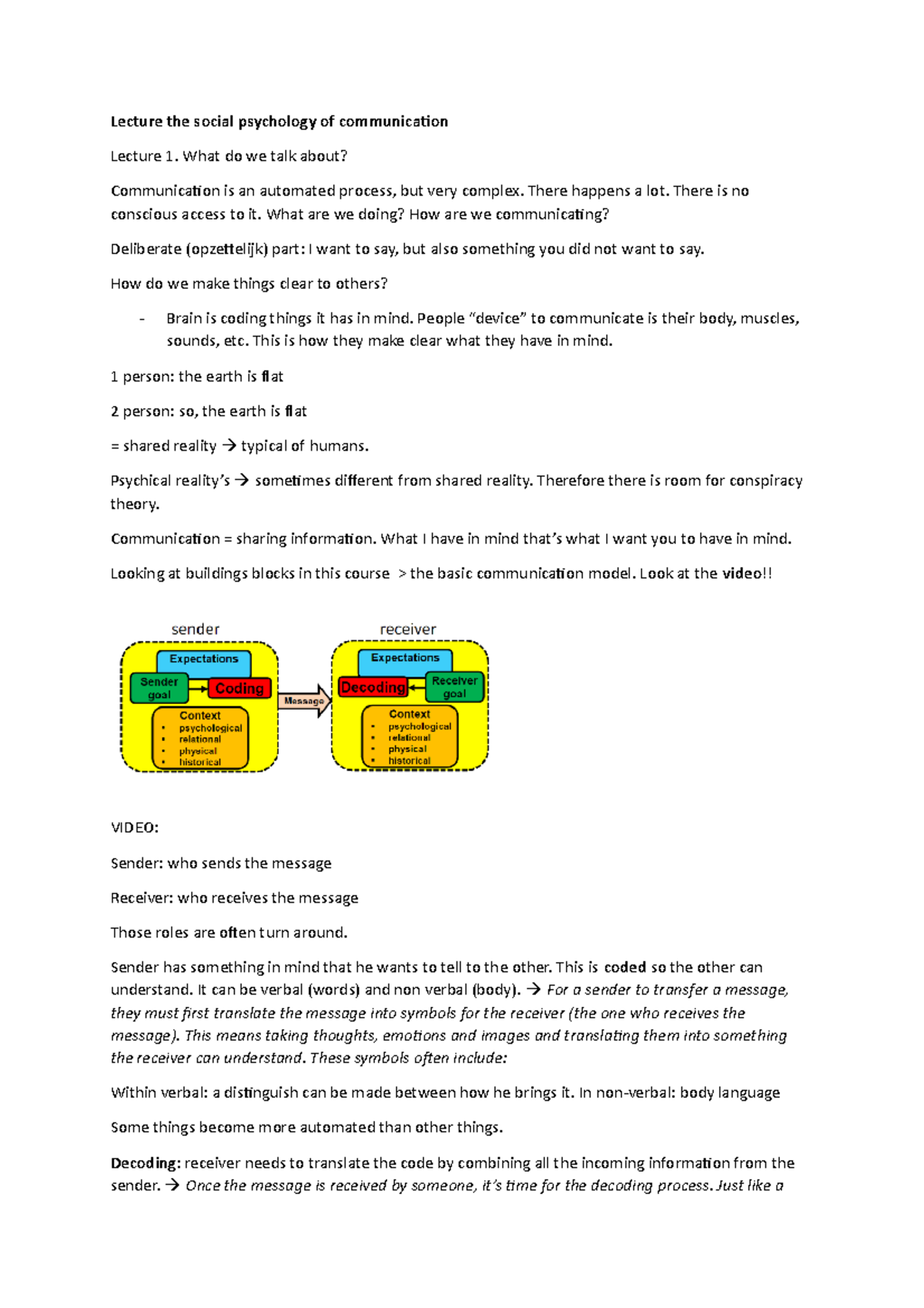 All lectures Psychology in the workplace - Lecture the social ...