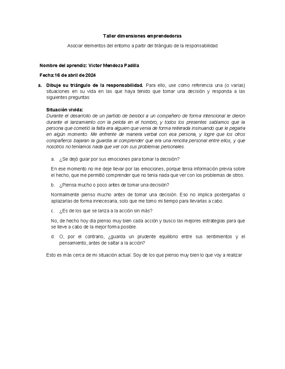 Conociendo mi visión. GA3-2402015 33-AA1-EV01 - Taller dimensiones ...