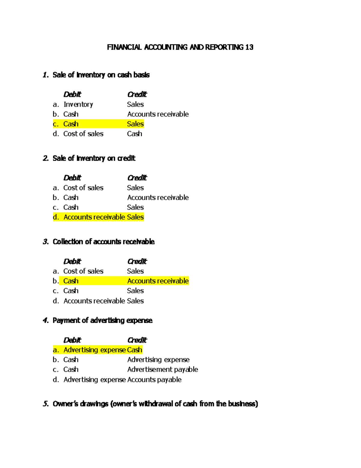 Financial Accounting AND Reporting 13 - FINANCIAL ACCOUNTING AND ...