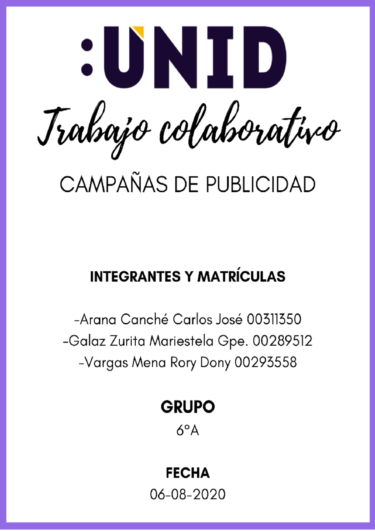 Trabajo de Campañas Agregado todo - 1 c ÍNDICE Planteamiento del 3 5 ...