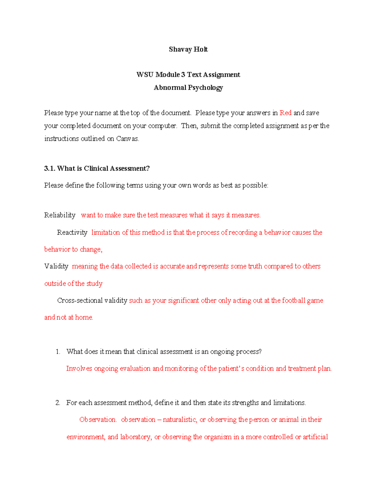 Mod3 Text Assignment Shavay Holt - Shavay Holt WSU Module 3 Text ...