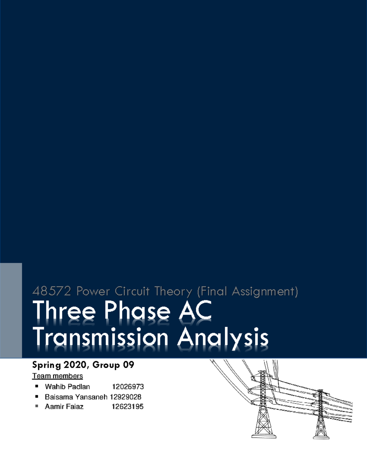 PCT SPR2020 Assignment 2 12026973 12929028 12623195 - Spring 2020 48572 ...