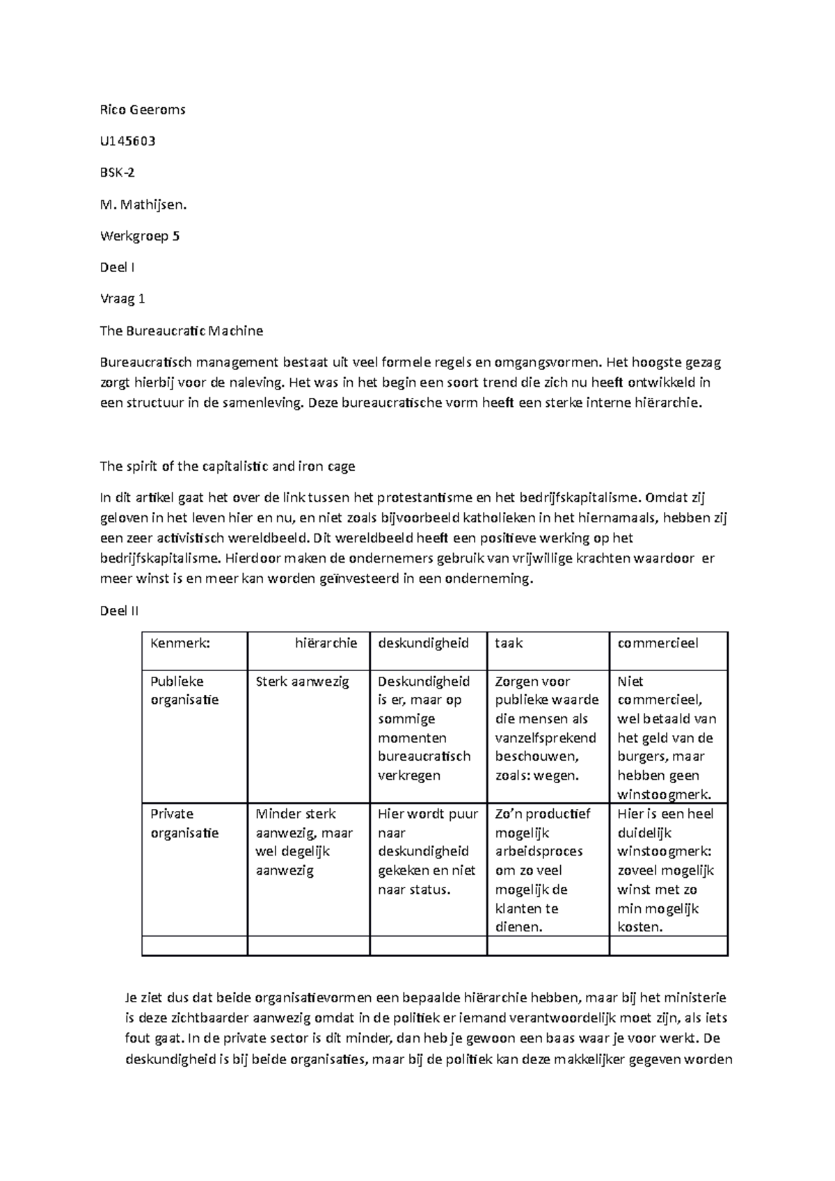 Soc werkgroep 5 - sociologie - Rico Geeroms U BSK- M. Mathijsen ...